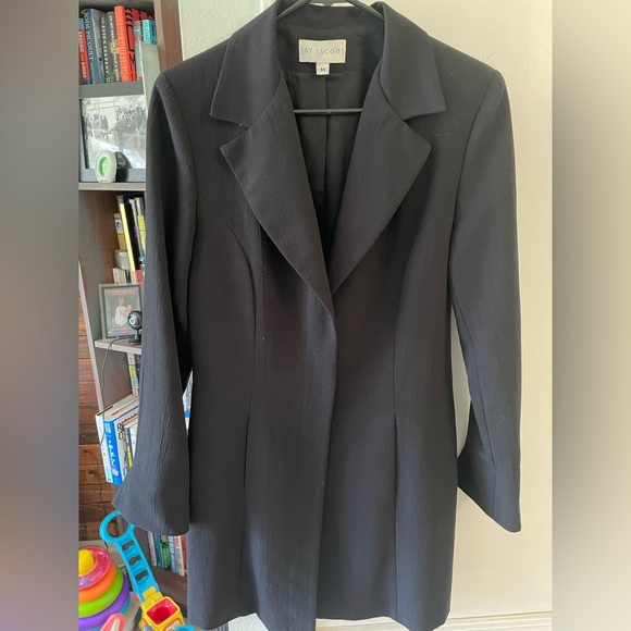 Jay Jacobs | Jackets & Coats | Vintage Jay Jacobs Black Blazer | Poshmark